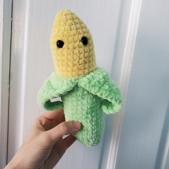 Hand Crafted | Toys | Crochet Corn Plushie Amigurumi | Poshmark